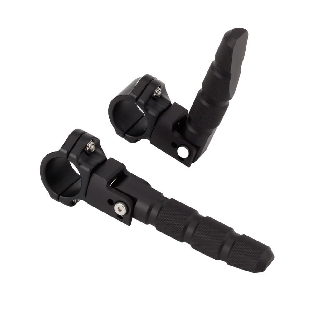 22mm 25mm 27mm 32mm Universal Motorcycle Highway Bar Foot Pegs 360 ...