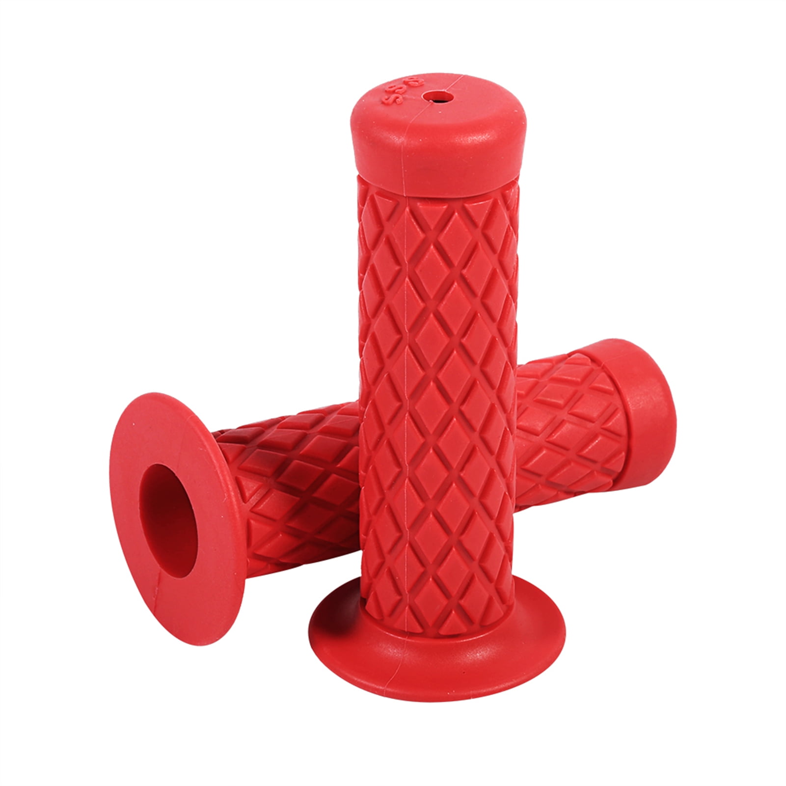 22mm 7/8" Universal Vintage Soft Rubber Handle Bar Hand Grips For ...