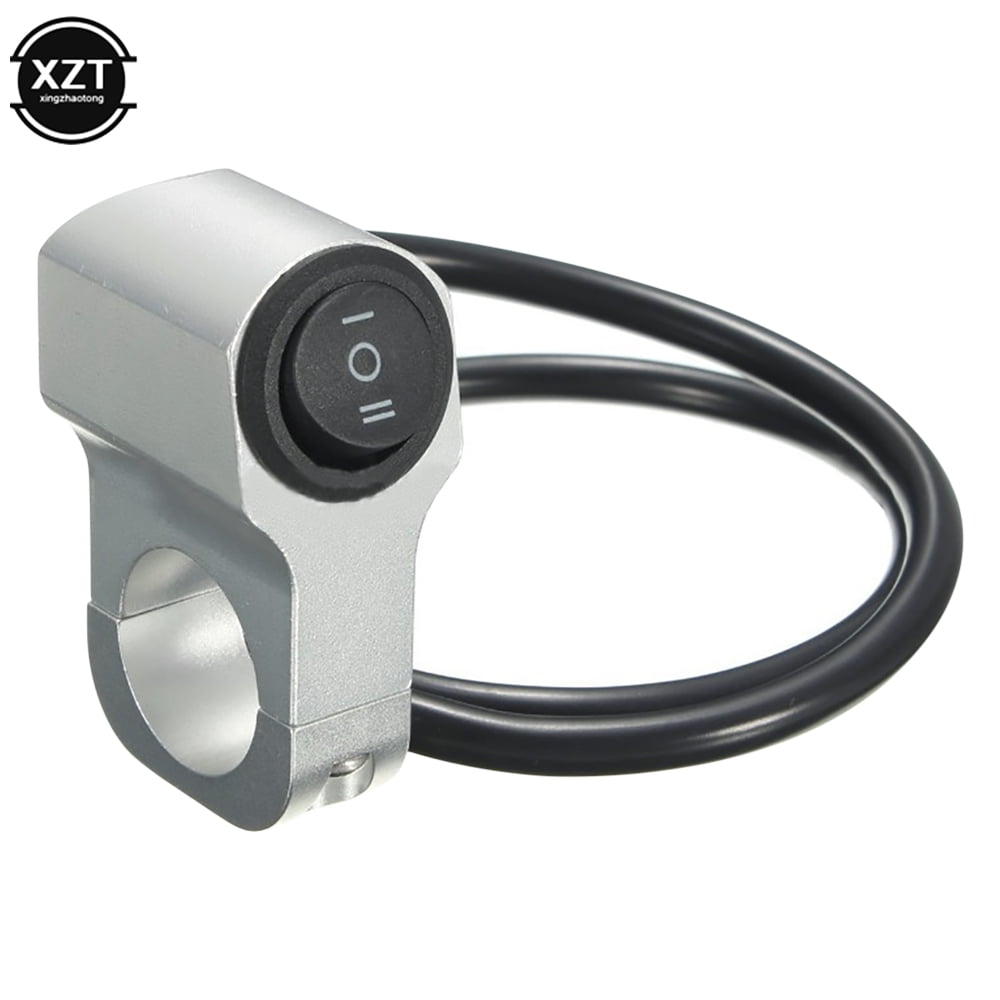 22mm 7/8in Aluminum Alloy Motorcycle Handlebar Headlight Switch Three ...