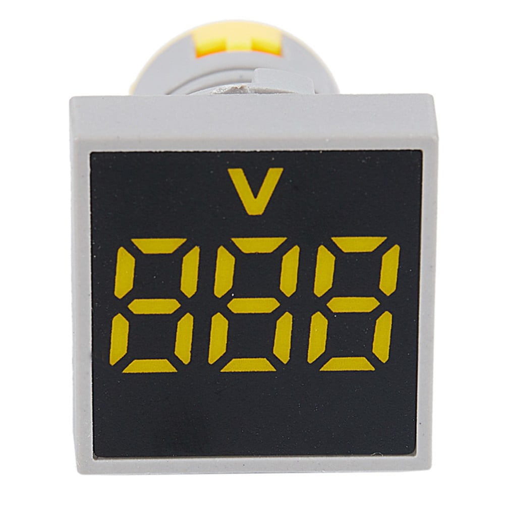 22mm AC50-500V Voltmeter Panel LED Digital Voltage Meter Indicator ...