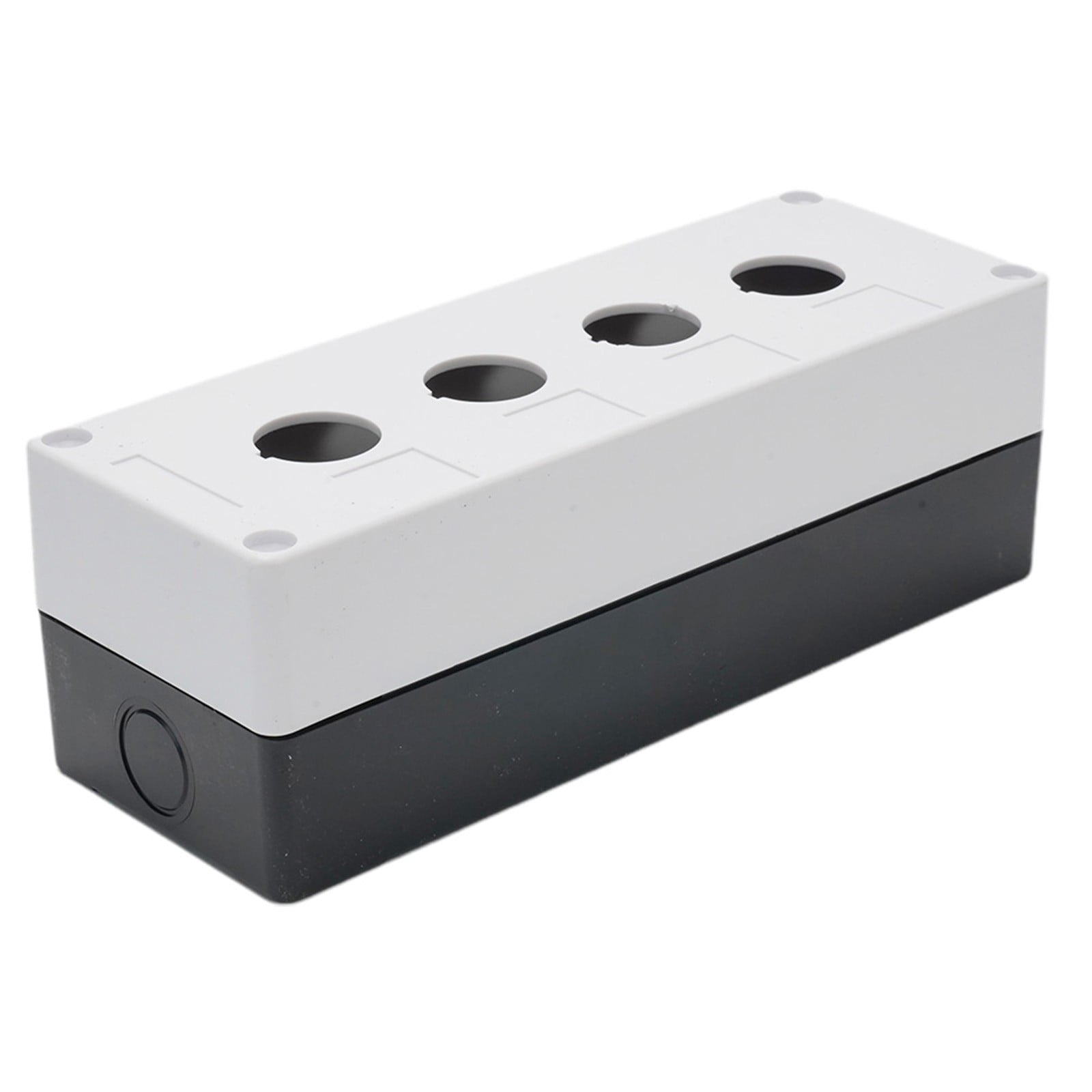 22mm Hole Stop push button switch box waterproof Plastic Control box - Walmart.com