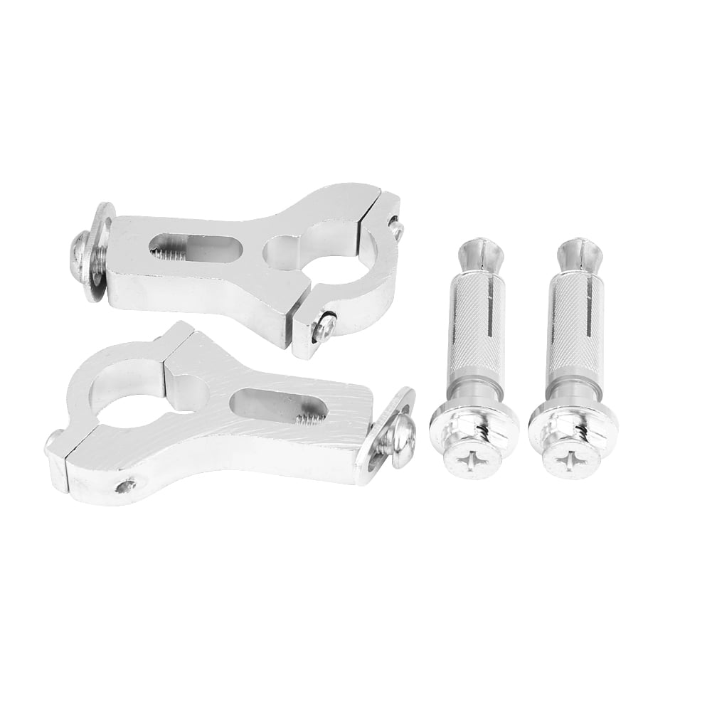 22mm Motorcycle Hand Guard Handguards Fat Clamp Mounting Kit Motorbike ...