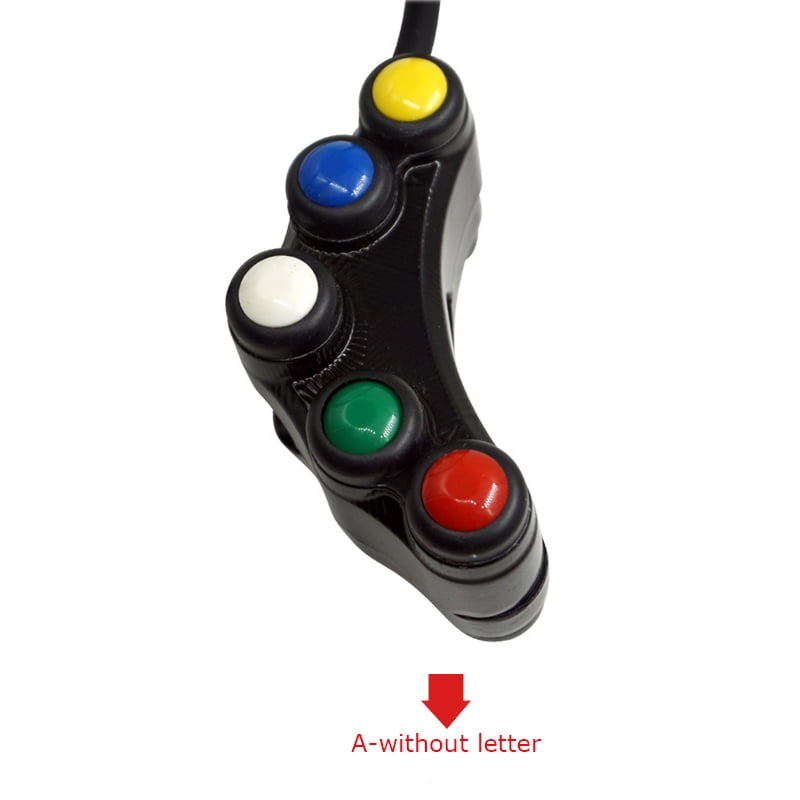 22mm Motorcycle Switch With 14 Wires Handlebar Switches Headlight Turn ...