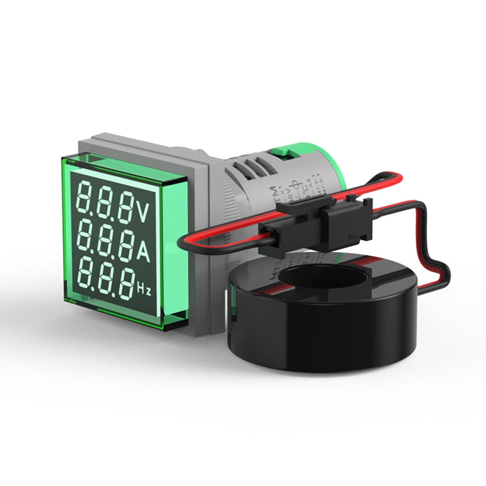 22Mm Multifunctional Voltmeter Ammeter Frequency Meter With 3-Digit Led ...