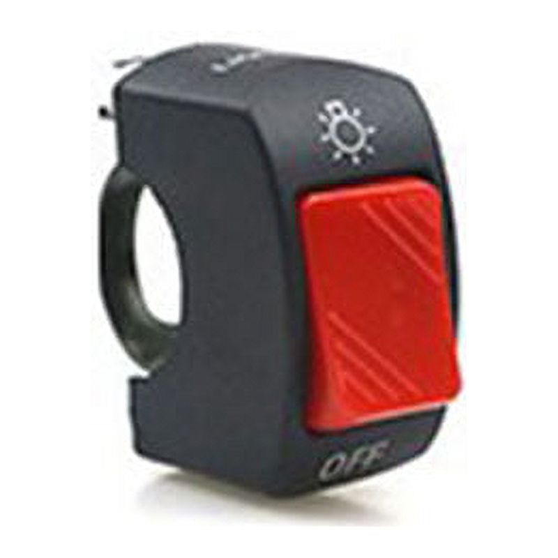 22mm ON/OFF Motorcycle Switch Push Button 12V Button Connector ...