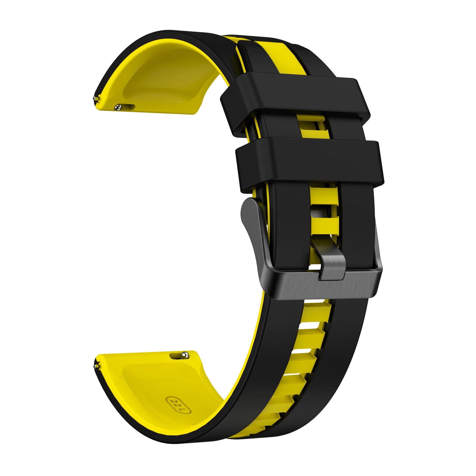 22mm Orange And Black Dual-Tone Straps For HUAWEI GT4 46mm And GT3 46mm ...