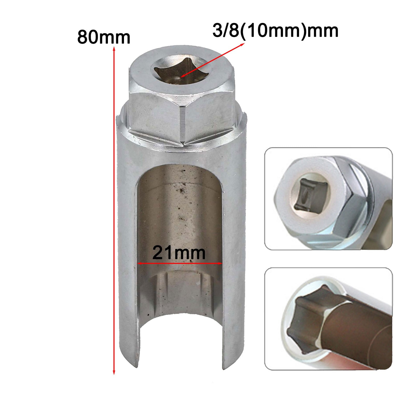 22mm Oxygen Sensor Socket Oxygen Sensor Removal Wrench 3/8 For Various ...