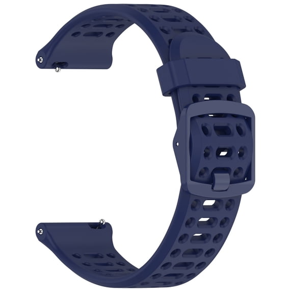 22mm Soft Silicone Watch Band for Smart Sports Watch - Breathable ...