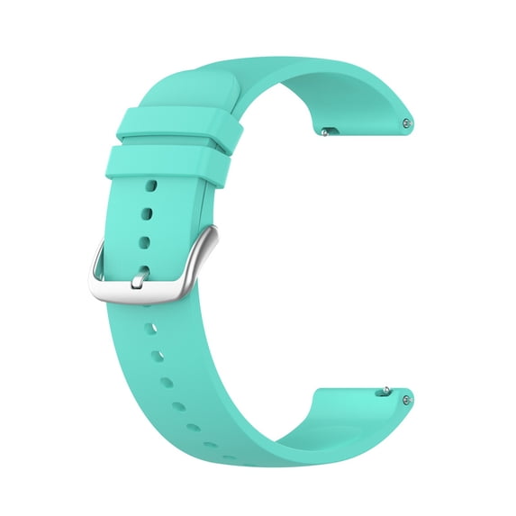 22mm Solid Color Silicone Sports Watch Strap Fashionable Sweat Proof ...