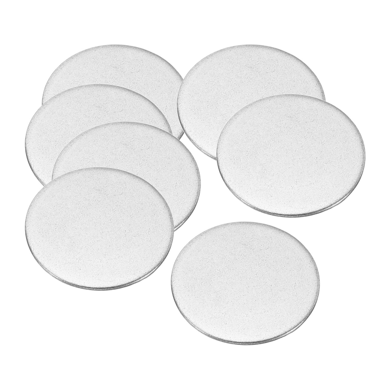 22mm Steel Disc, 120Pcs Round Metal Stamping Blanks Tags Circle Metal ...