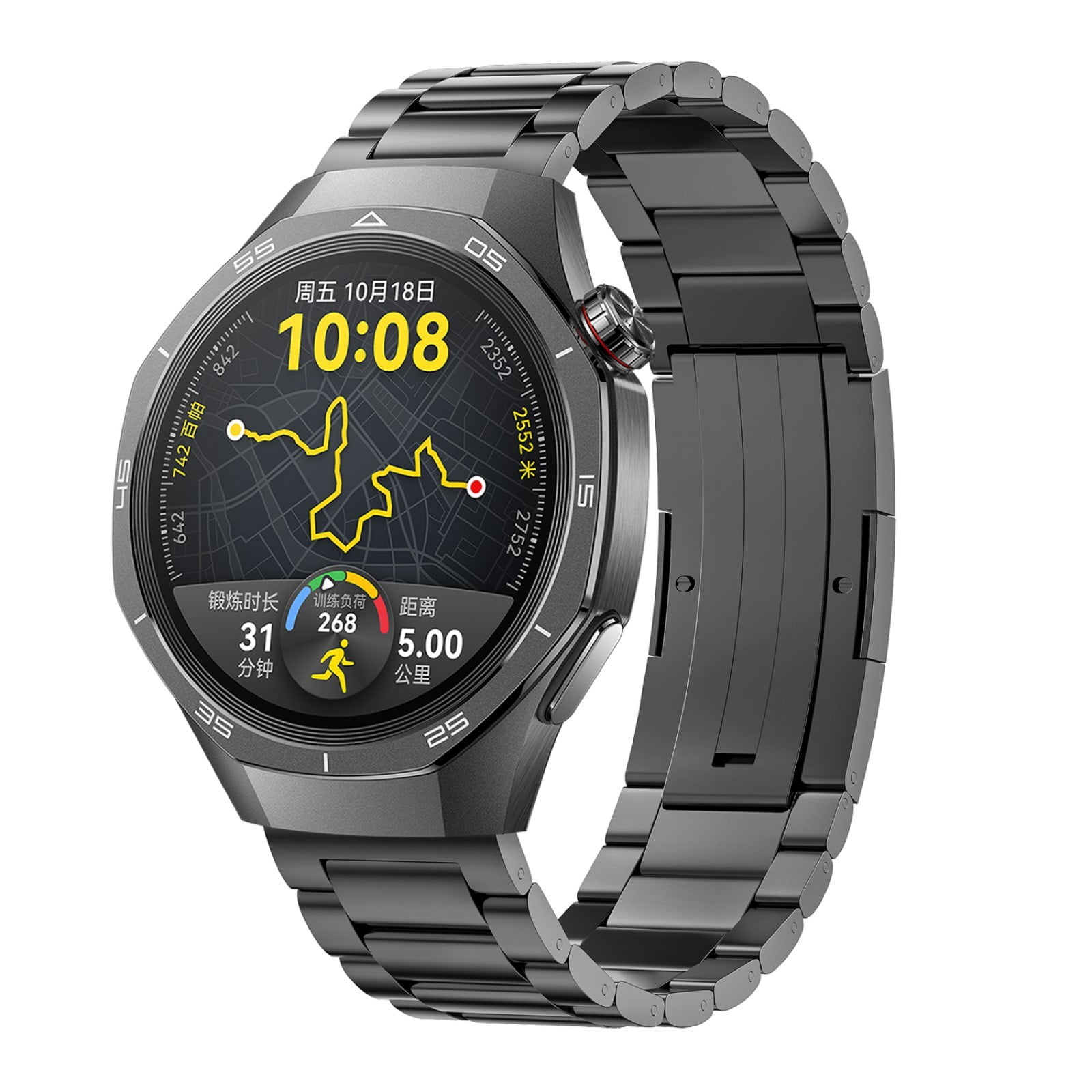 22mm Triple Titanium Metal Watch Strap Band - Walmart.com