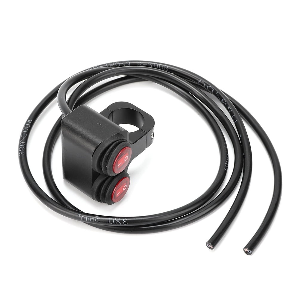 22mm Waterproof Handlebar Spotlight Switch - 0.9in Modified Part for ...