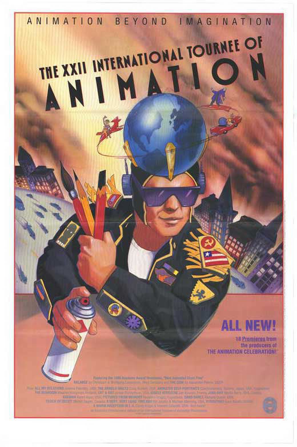 22nd International Tournee of Animation - movie POSTER (Style A) (27" x ...