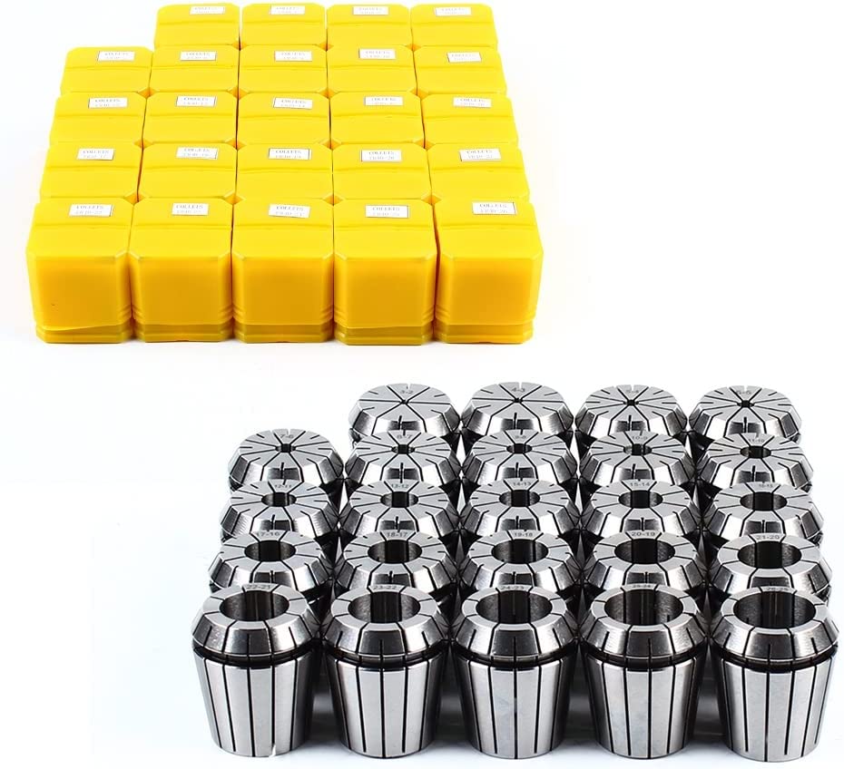 22pcs ER40/ER32 Precision Spring Collet Set for Milling & Engraving ...