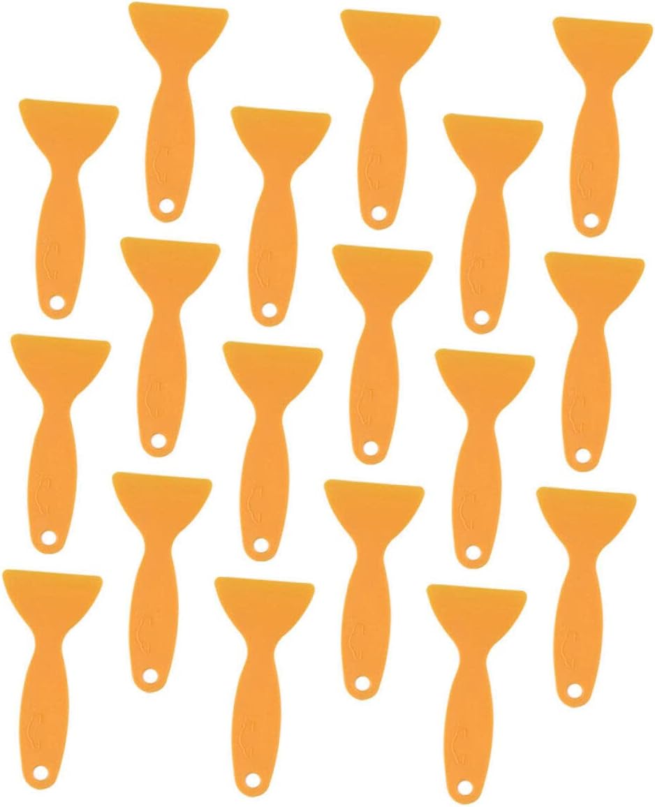 22pcs Glue Scraper Tile Tools Wall Paper Adhesive Stuffing for Crafts ...