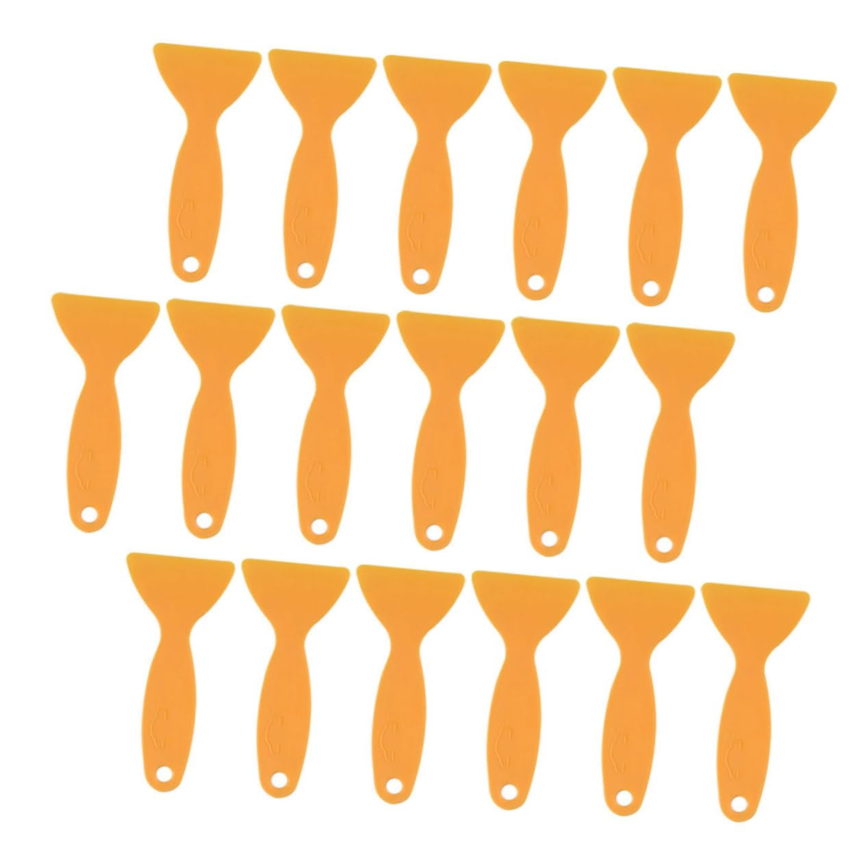 22pcs Glue Scraper Wallpaper Tools Tile Glue Floor Squeegee Body Filler ...