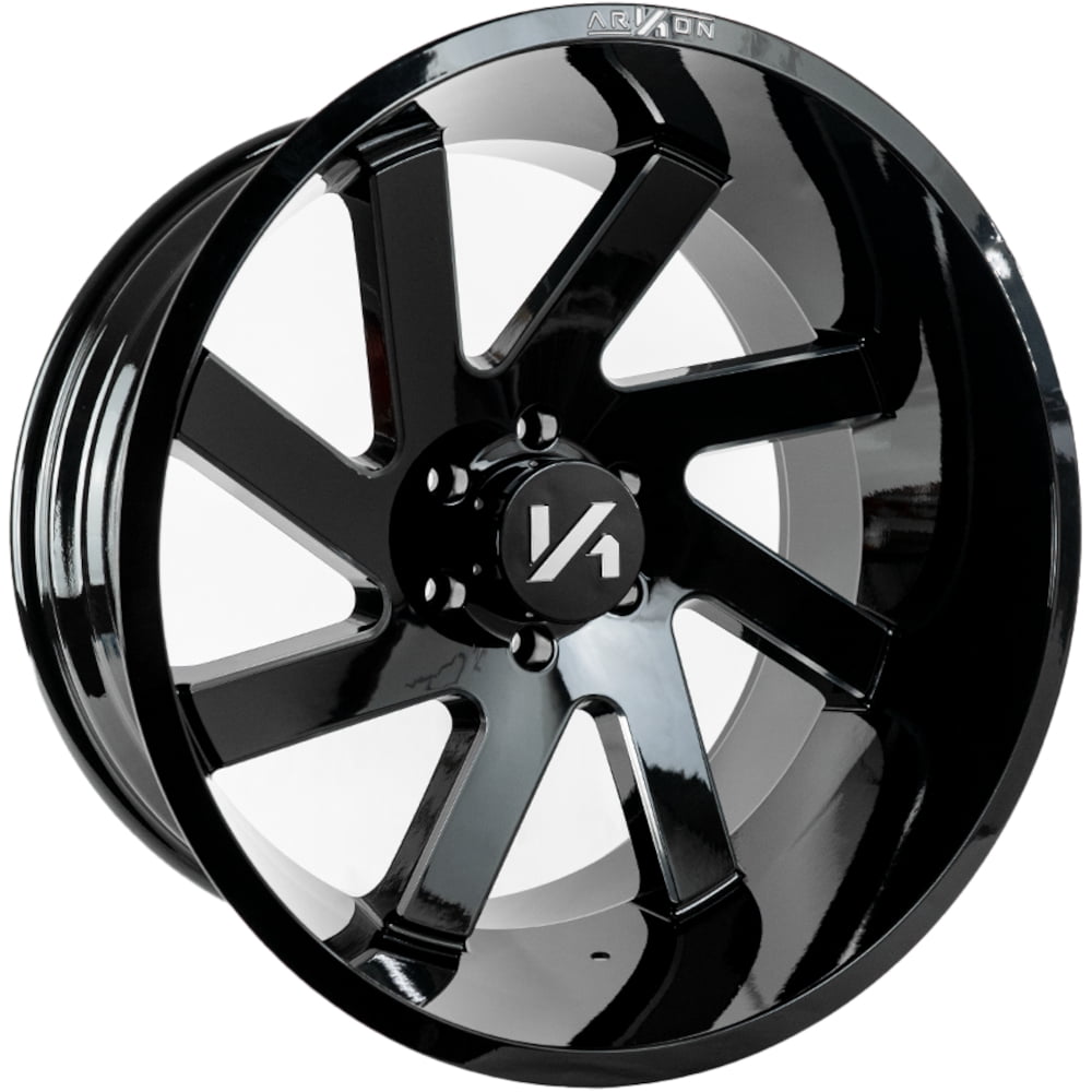22x12 Black Milled Wheel Arkon Offroad Lincoln ARK-I (Proper ...