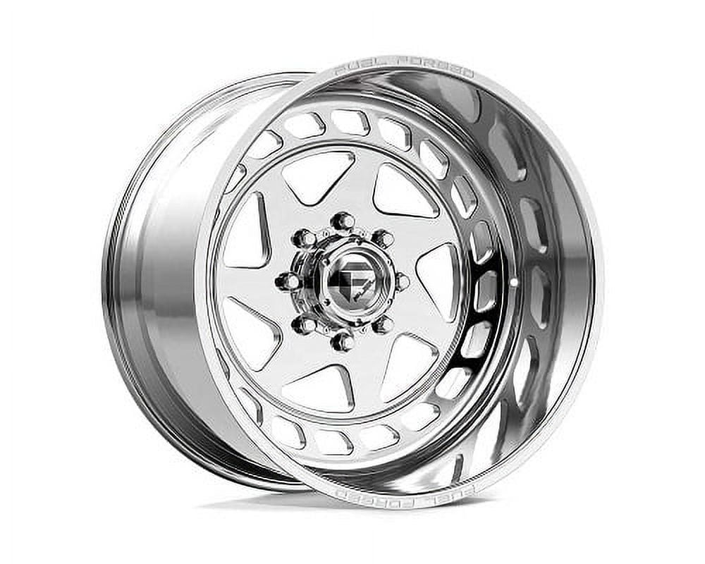 22x12 Fuel Off-Road FF117 Zillion Polished FORGED Wheel 8x180 (-40mm ...