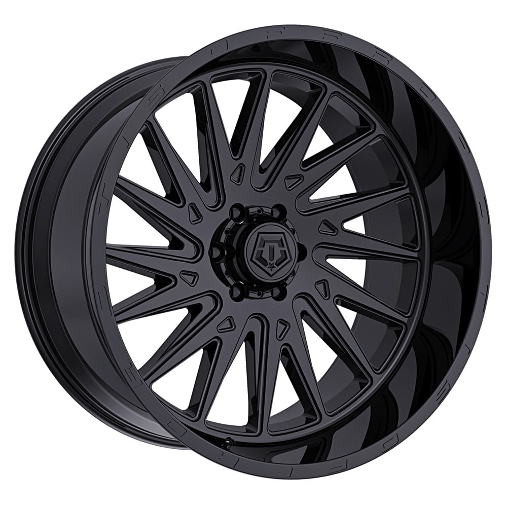 22x12 TIS 547B Gloss Black Wheel 8x180 (-44mm) - Walmart.com
