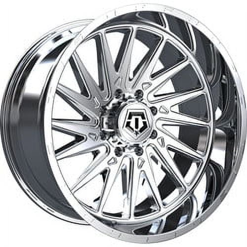1 TIS 22x12 8X180 -44 547C Chrome Plated Wheel Rim - Walmart.com