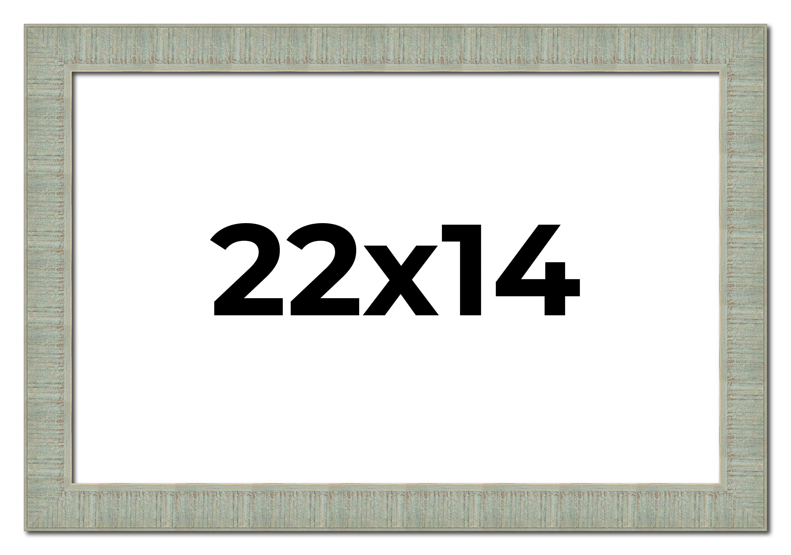 22x14 Frame Green Desert Pear Solid Wood Picture Frame | 1.625 Inch ...