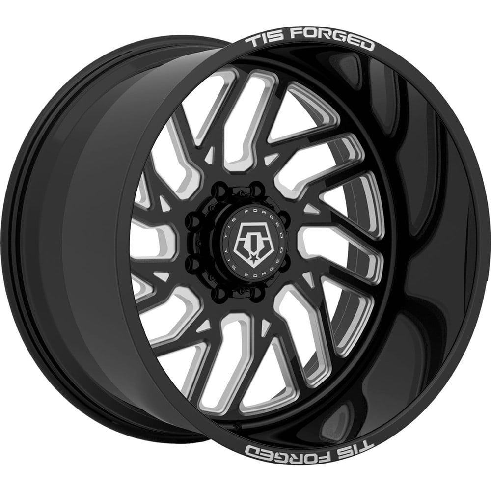 22x14 TIS F51BM1 Forged Gloss Black Wheel 8x6.5 -76 - Walmart.com
