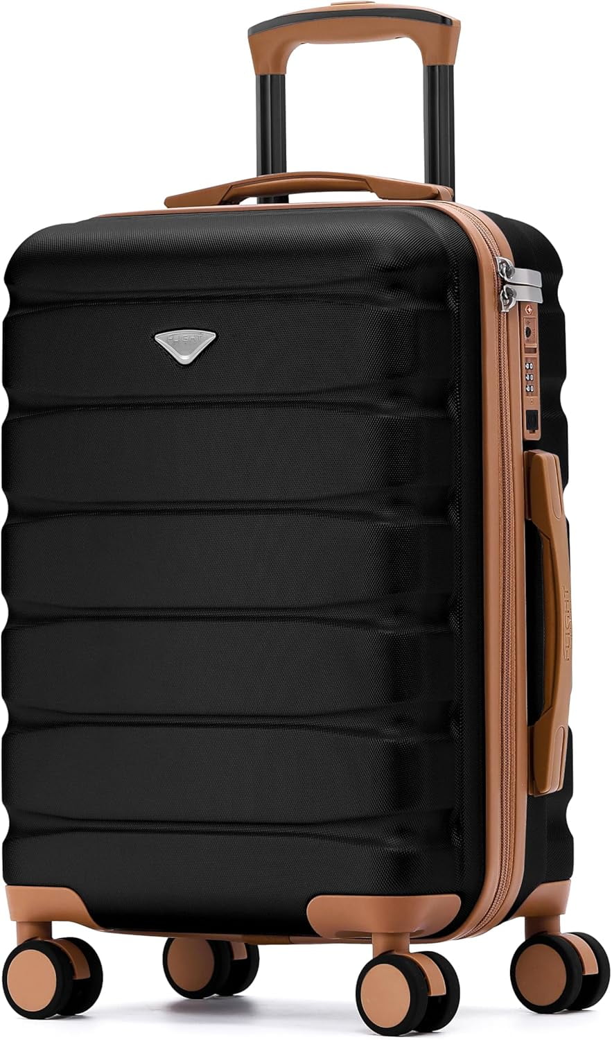 22x14x9 Hardside Carry on Suitcase with Built-in TSA Lock & USB Port ...