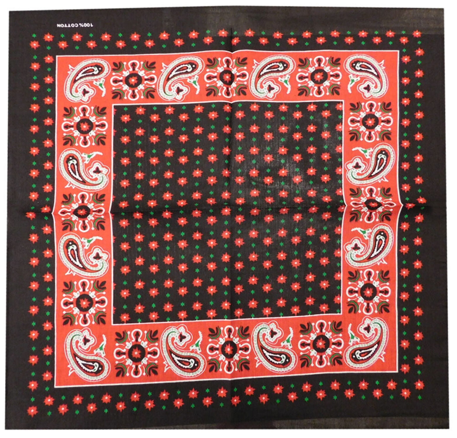 22x22 100% Cotton High-quality print cotton bandana. - Walmart.com