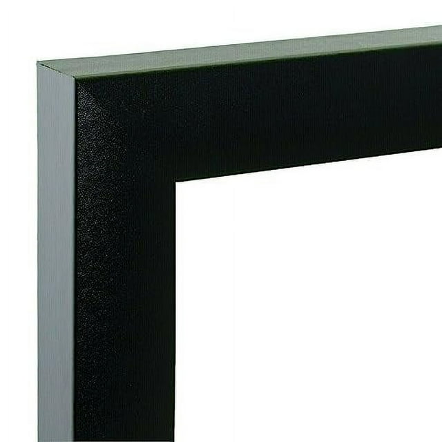 22x22 Black 1 Inch Flat Mdf Wood Composite Wall Decor Picture Or Poster Frame