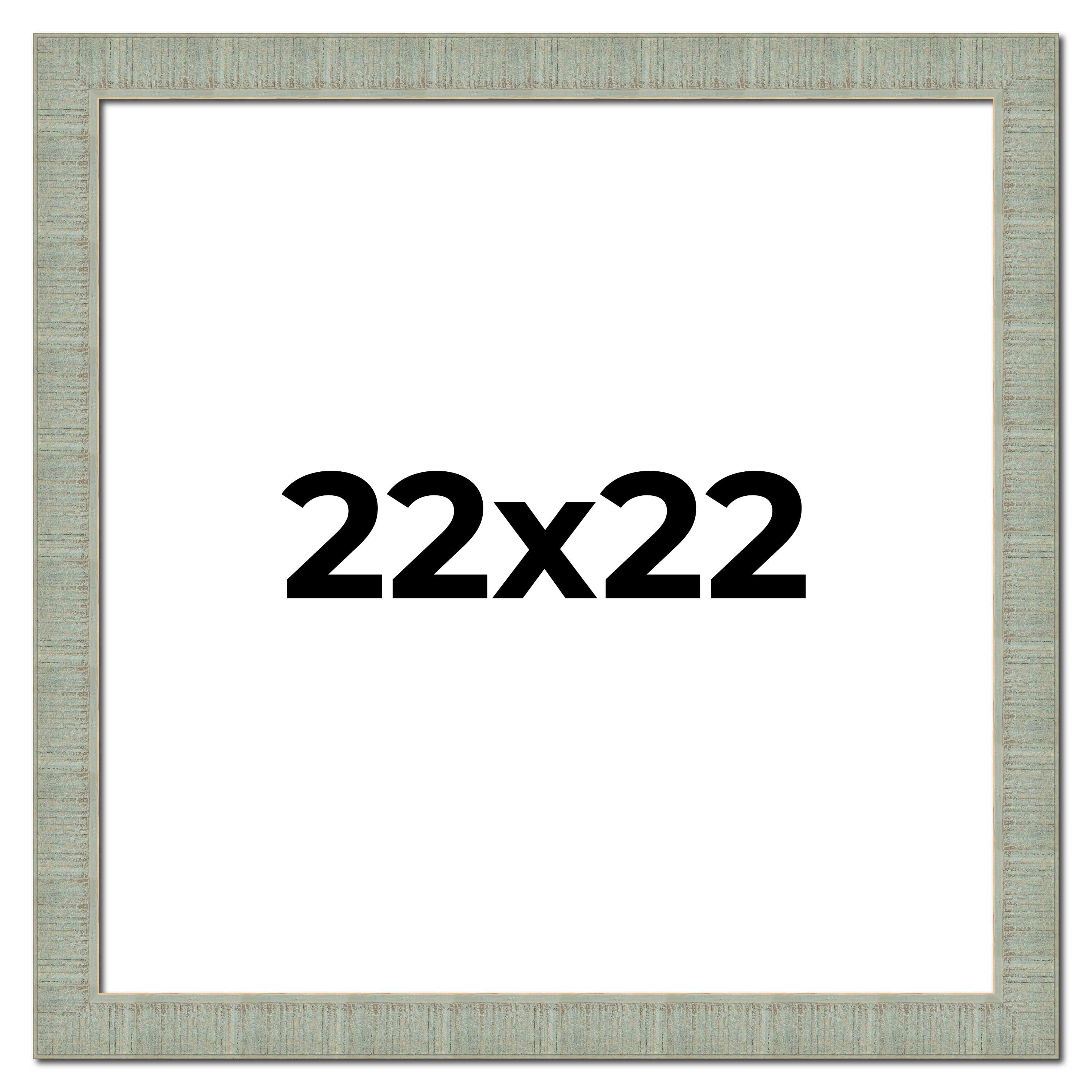 22x22 Frame Green Desert Pear Solid Wood Picture Frame | 1.625 Inch ...