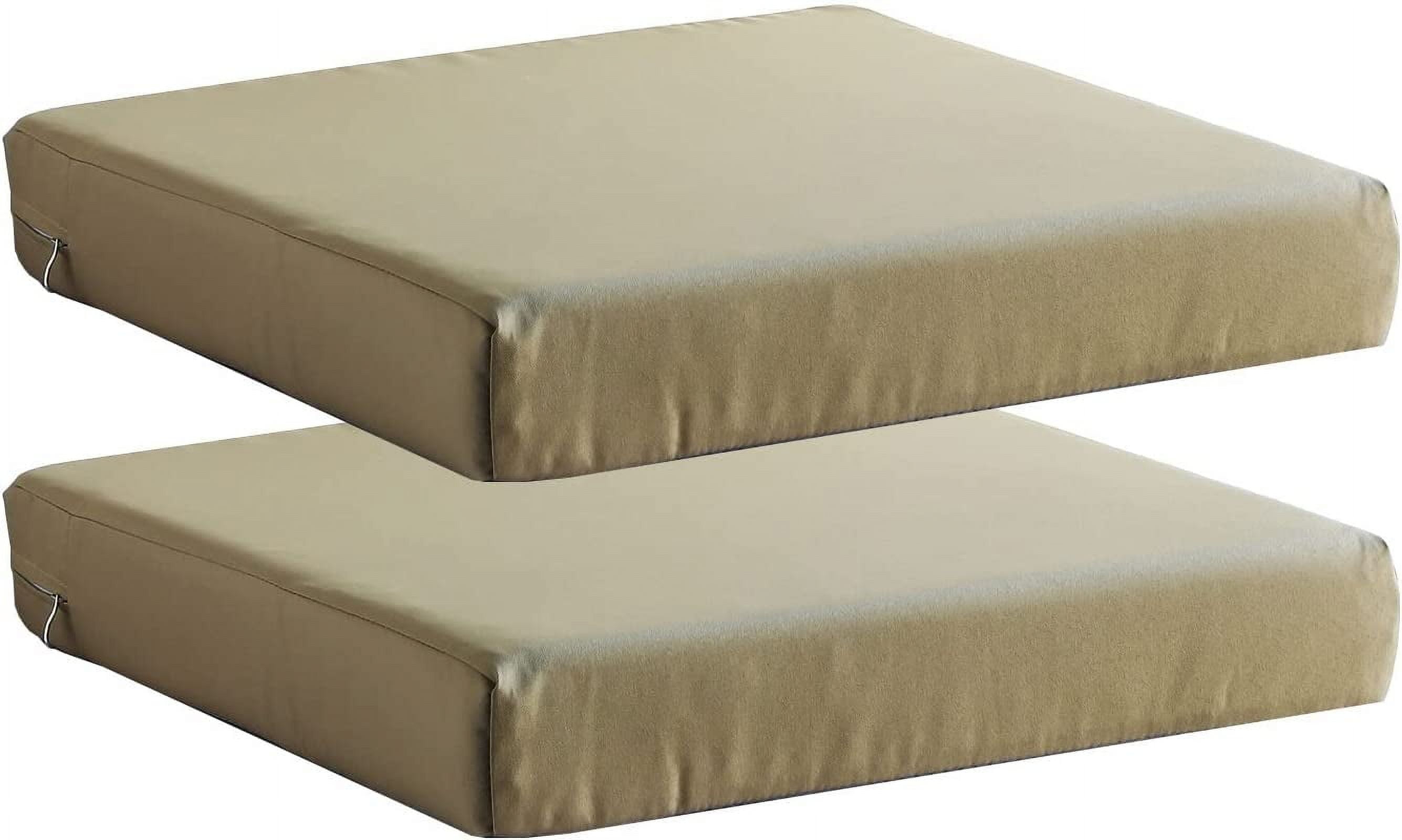 22x22 Inch Patio Chair Cushions Non Slip Bottom Chair Pad with Ties ...