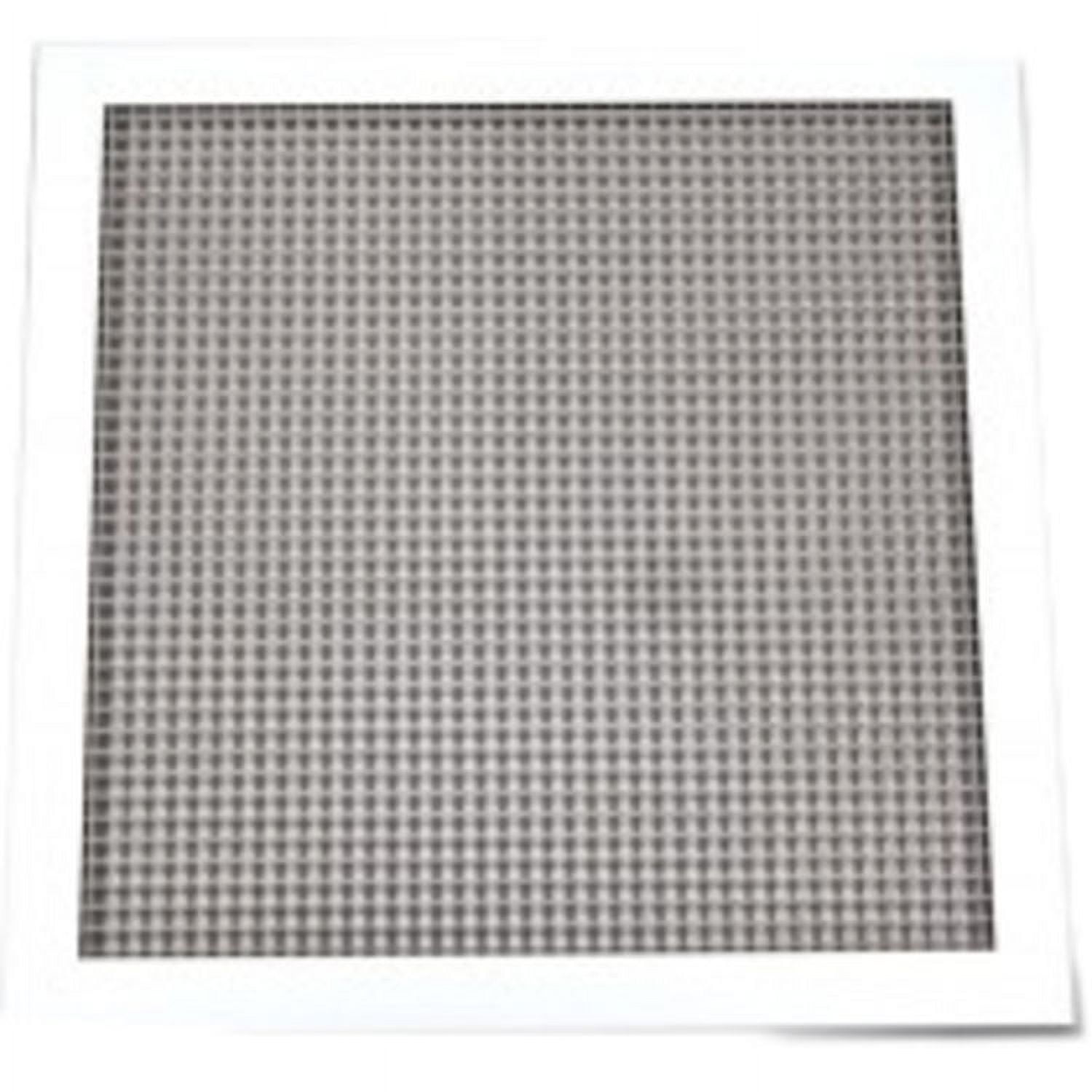 22x22 Soft White Lattice Return Air Grille T-Bar (Aluminum) - Shoemaker ...