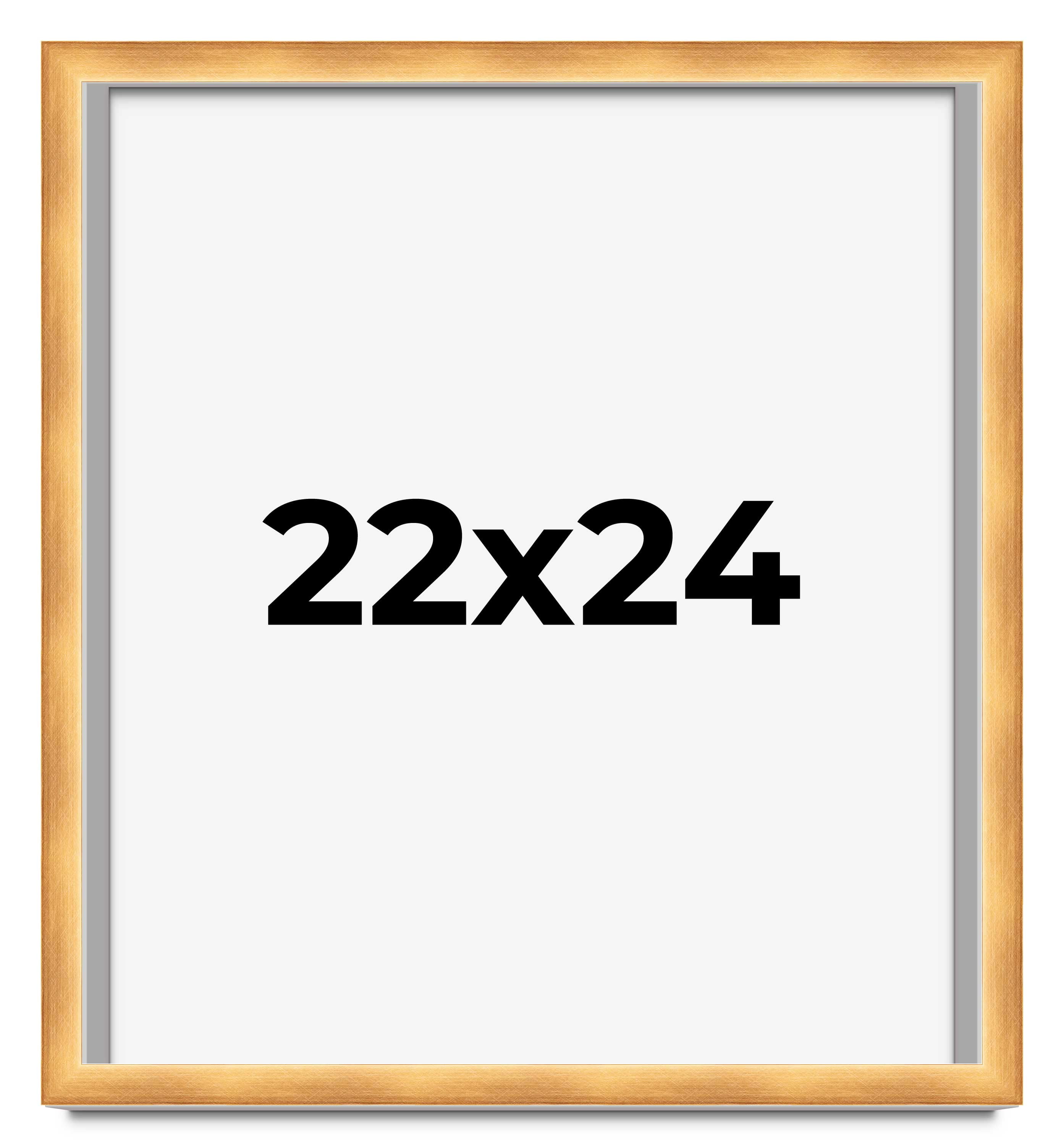 22x24 Shadow Box Bronze Cross-Brushed Display Frame | 1.625 Inches Deep ...