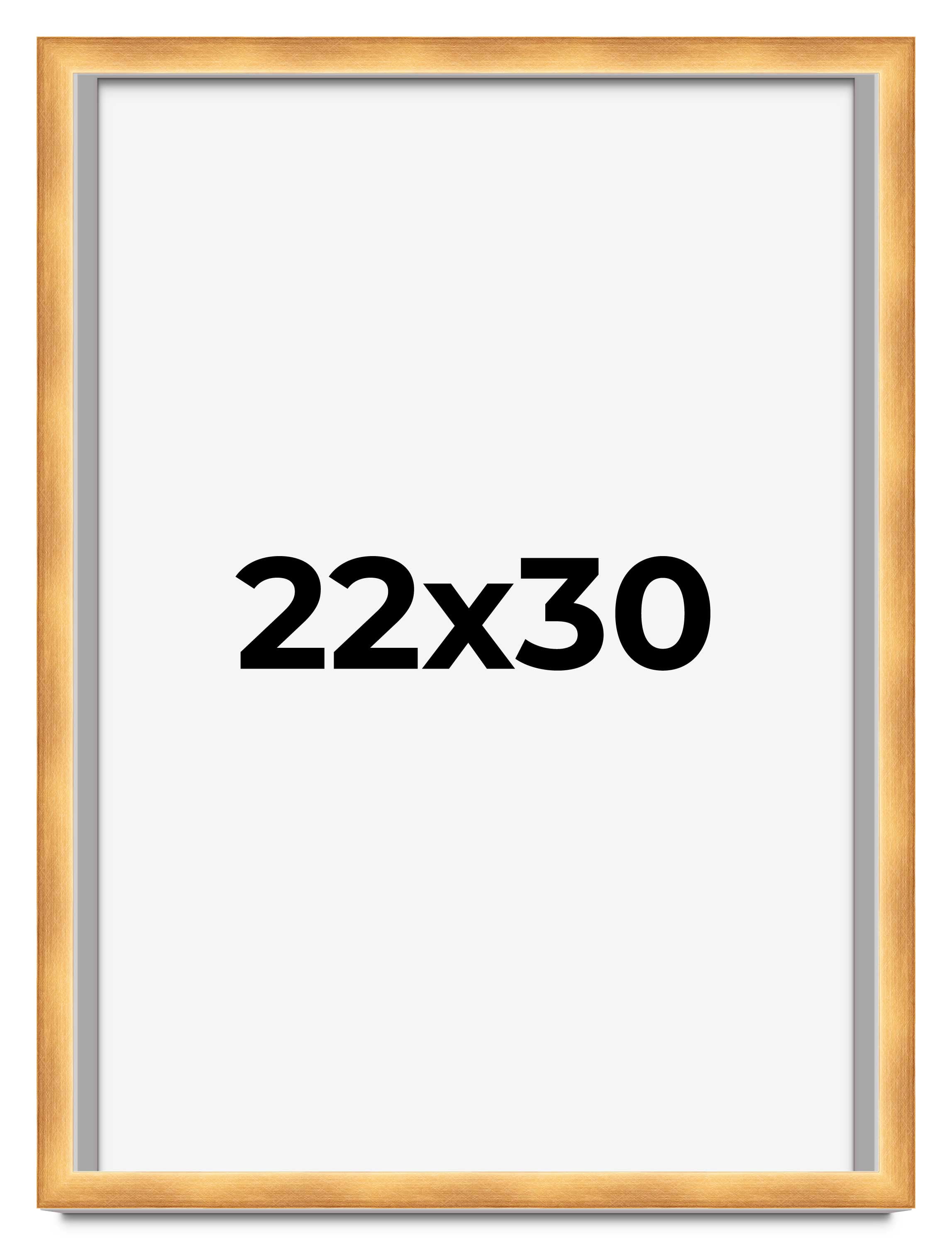 22x30 Shadow Box Bronze Cross-Brushed Display Frame | 1.625 Inches Deep ...