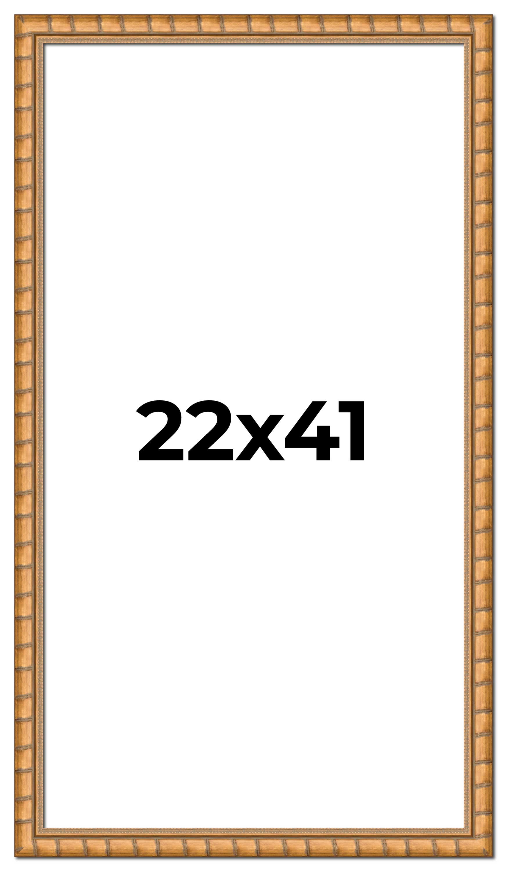 22x41 Frame Gold Real Wood Picture Frame Width 1.5 inches | Interior ...