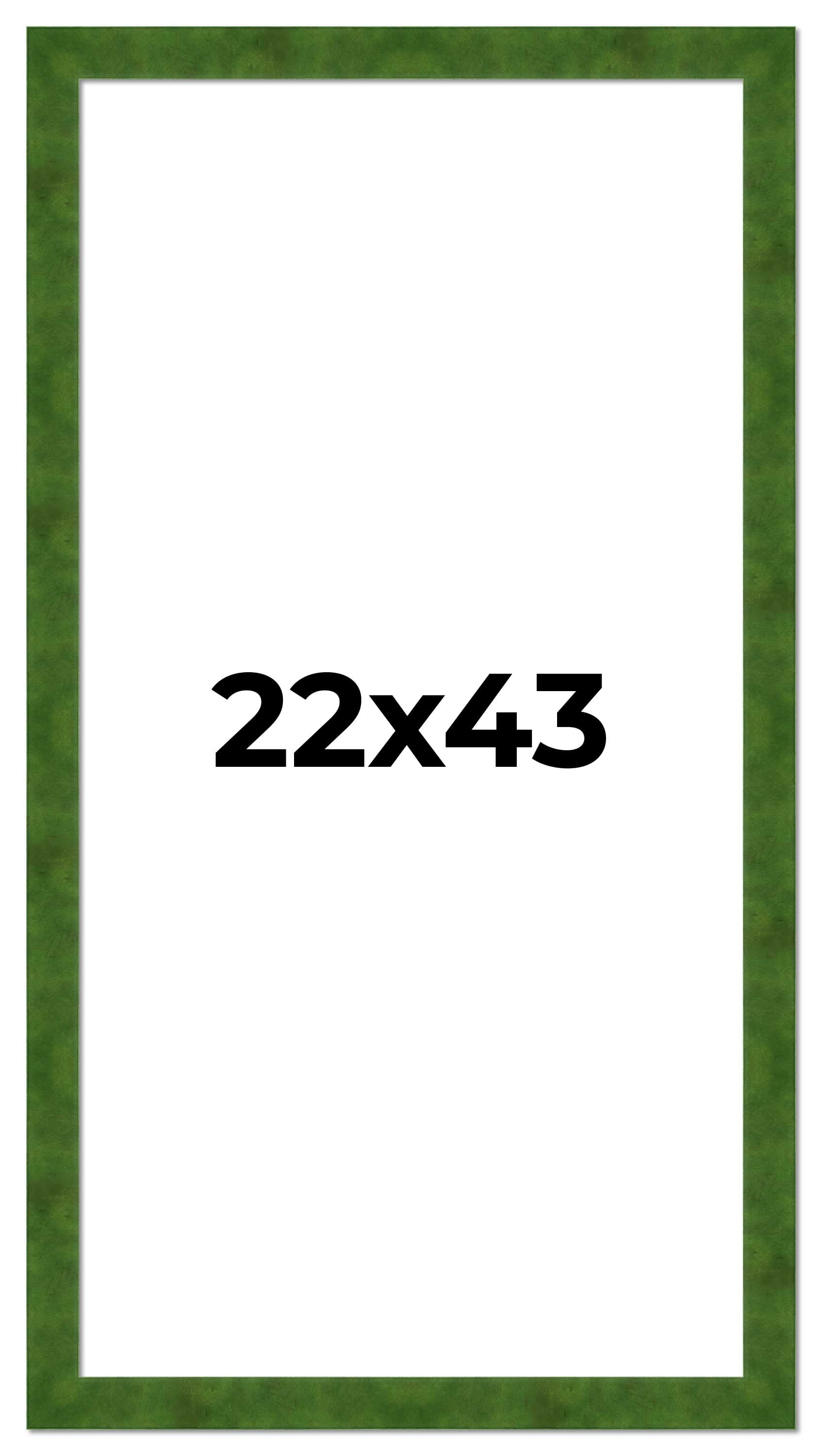 22x43 Frame Green Burl Solid Wood Picture Frame | 1.75 Inches Moulding ...