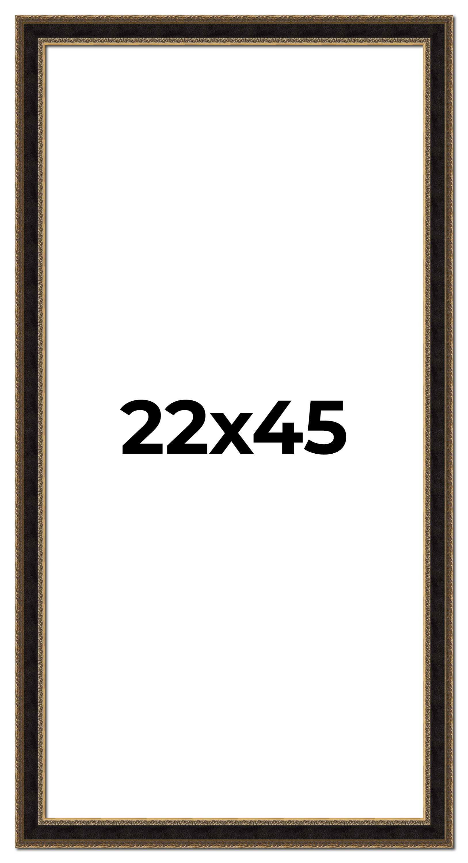 22x45 Frame Gold Antique Vintage Sold Wood Picture Frame | 1.75 Inch ...