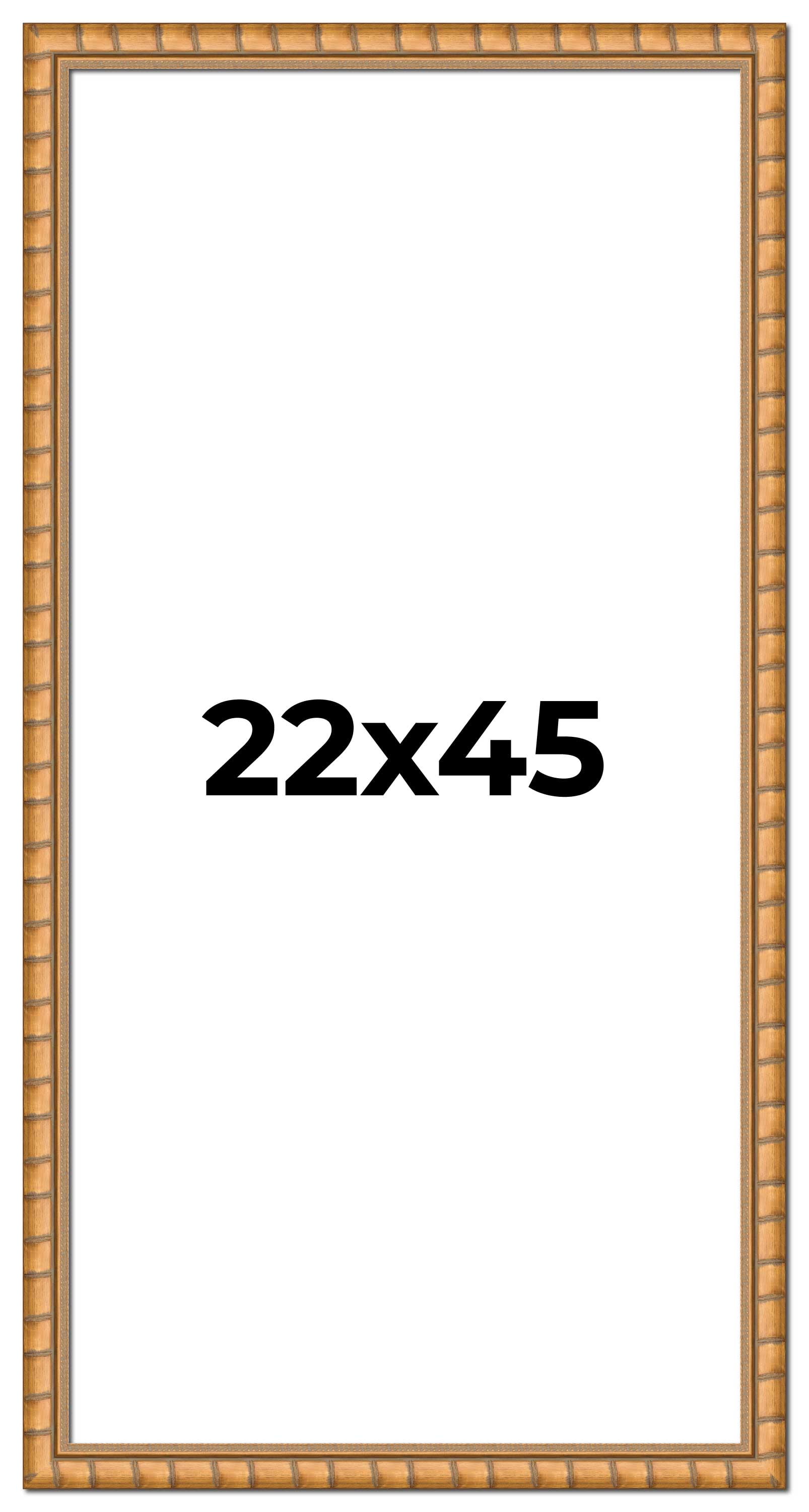 22x45 Frame Gold Real Wood Picture Frame Width 1.5 inches | Interior ...