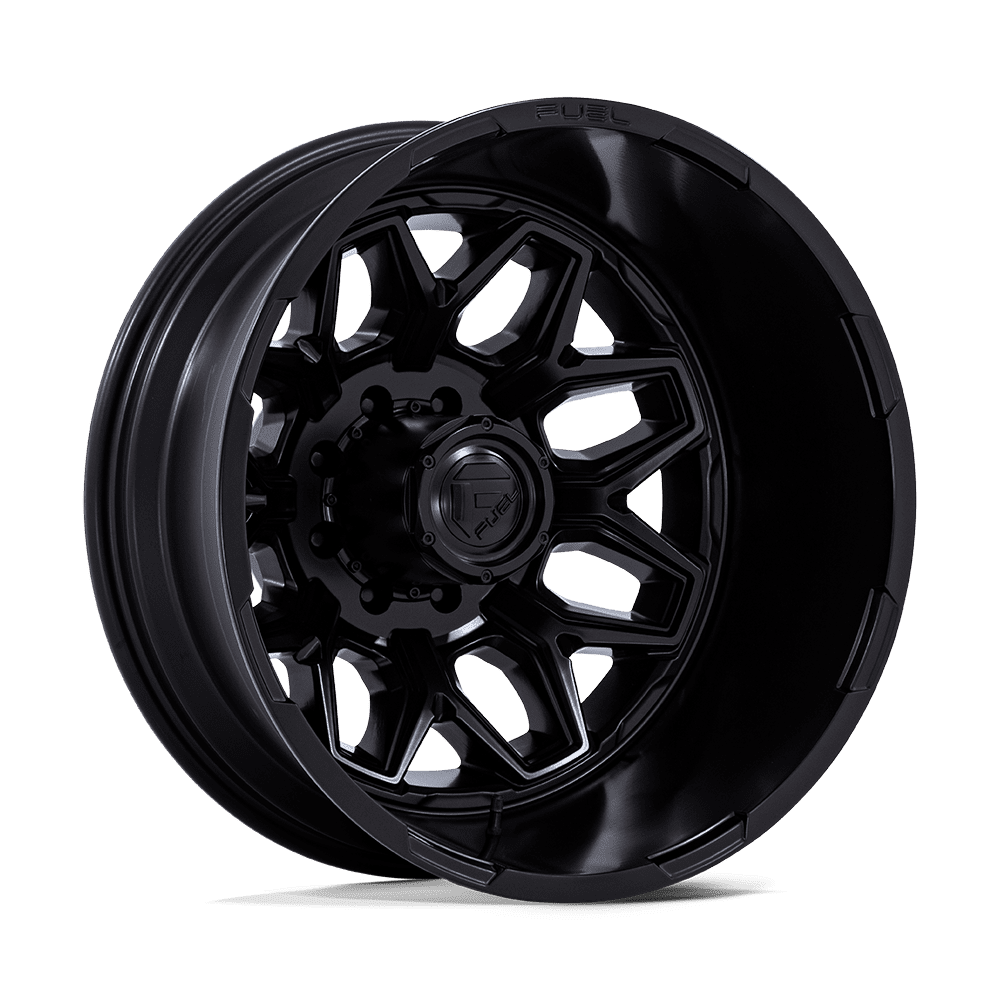22x8.25 Fuel Off-Road D871 Flux Blackout DUALLY REAR Wheel 8x200 ...