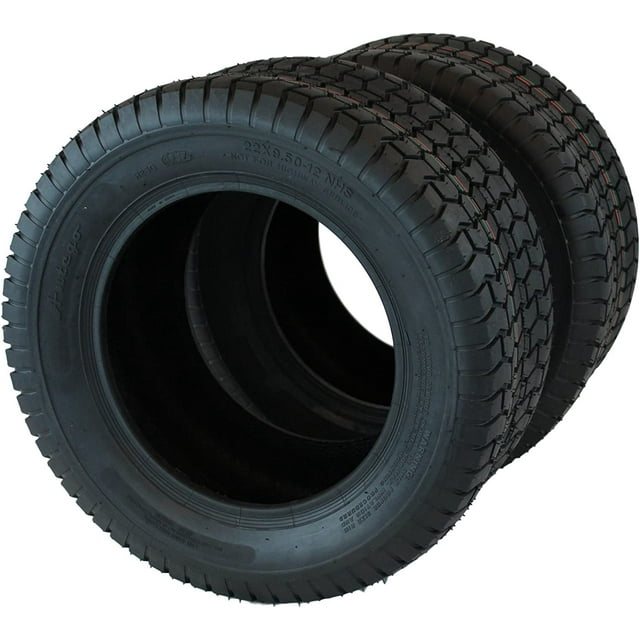 22x9.50-12 4 Ply Turf Tires for Lawn & Garden Mowers Set of (2) 22x9.5-12 - Walmart.com