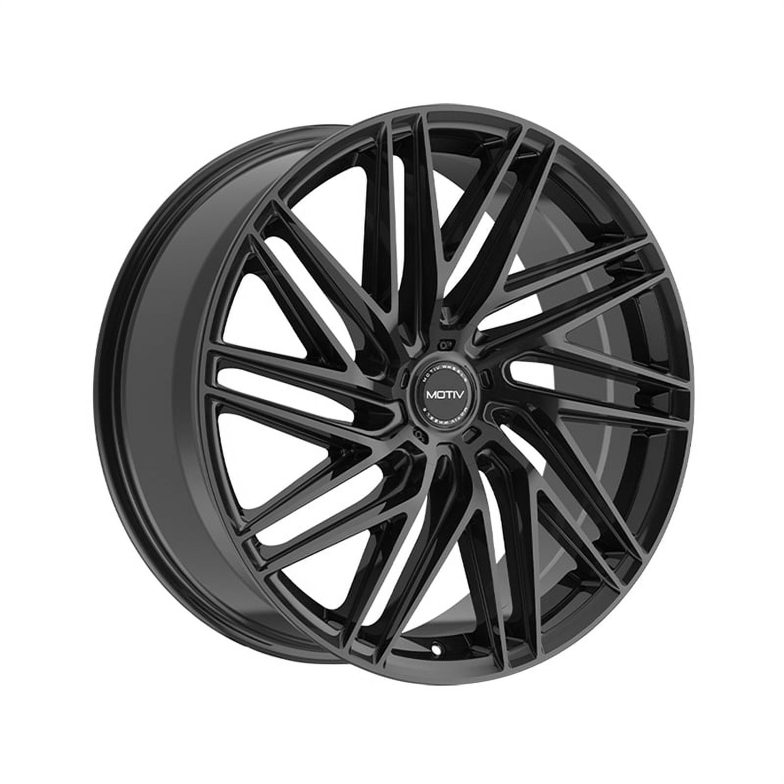 Motiv 429B Align Black Wheel 22x9, 5x112 (40mm), Fits 2008-20 NISSAN ...