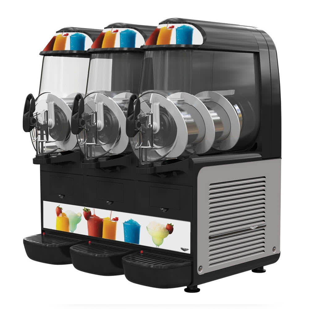 23 1/2 Frozen Drink Machine w/ (3) 2 16/25 gal Bowls - 120v - Walmart.com