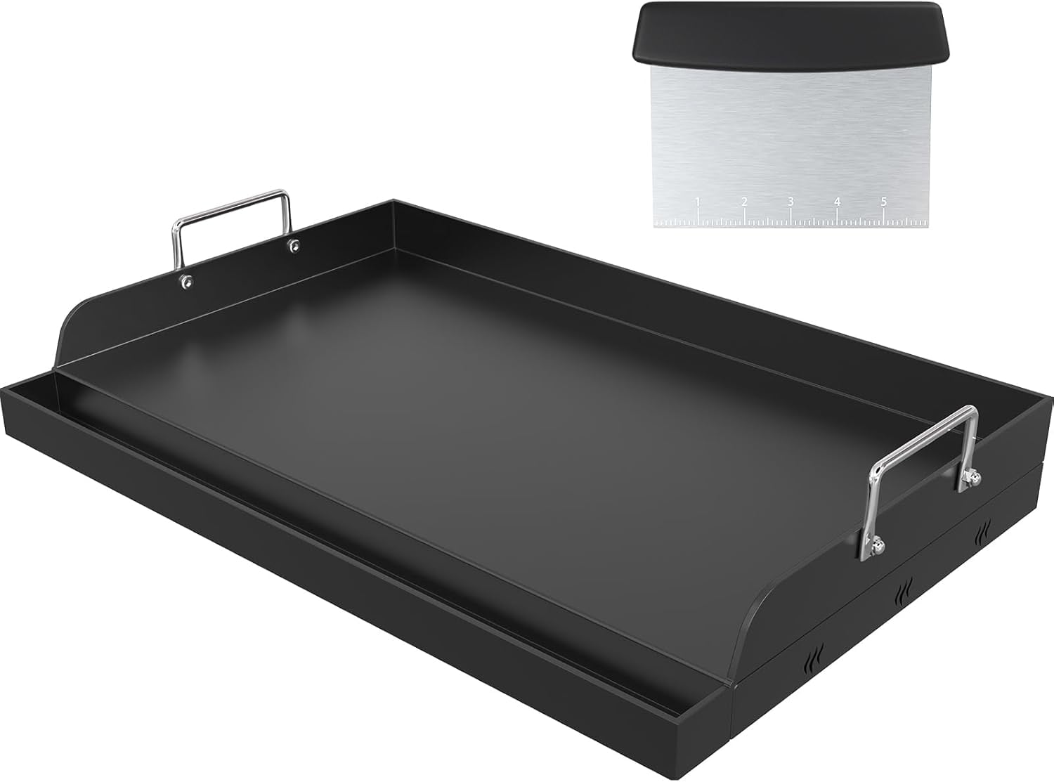 23＂×16＂ Nonstick Universal Griddle for Gas Grill, Muti-Purpose Cooking ...