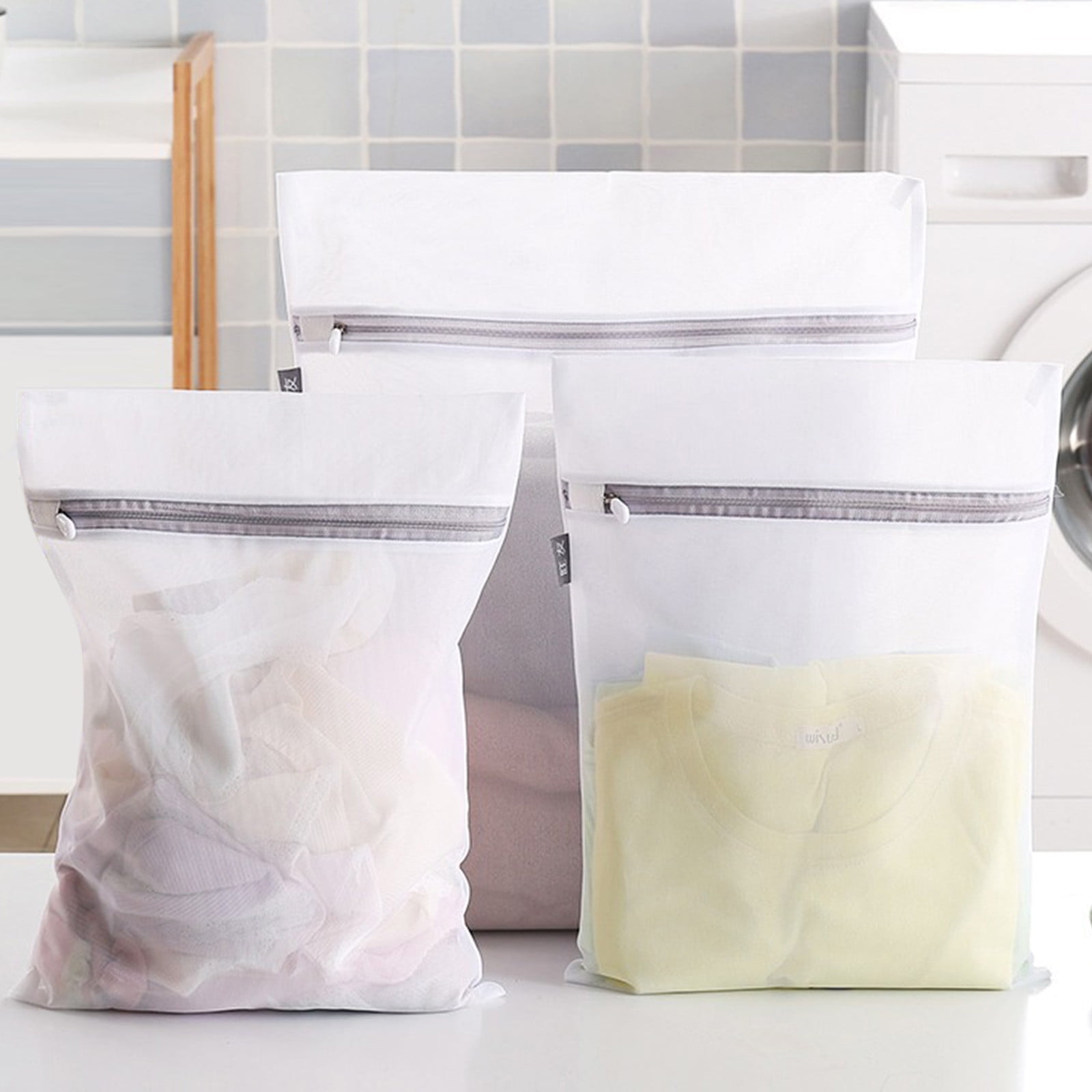 23*19 Inch Laundry Bag Mesh Wash Bags, Washing Machine Wash Bag, Net ...