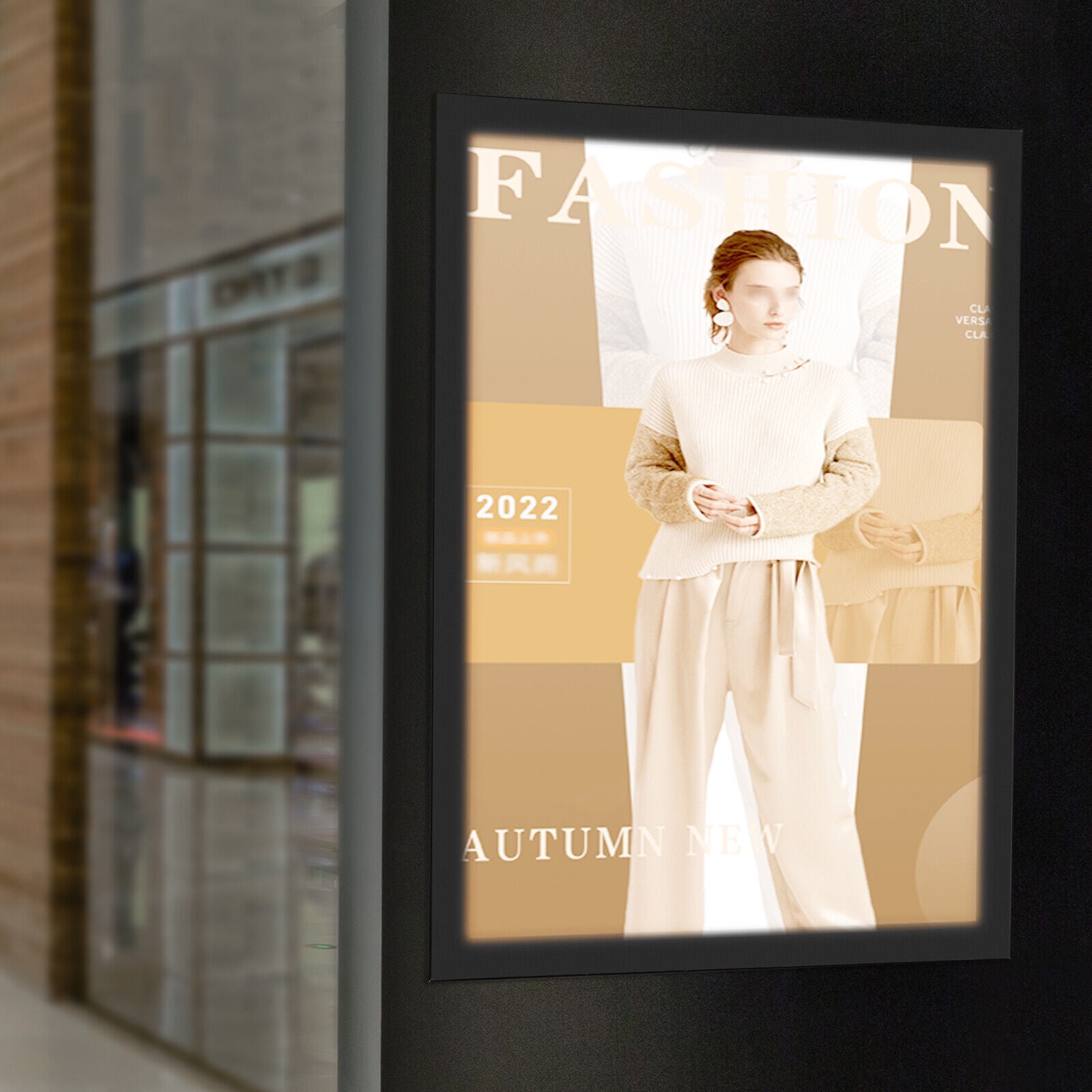 23.2*16.9in Illuminated Movie Poster Frame Backlit Light Up Art Picture ...
