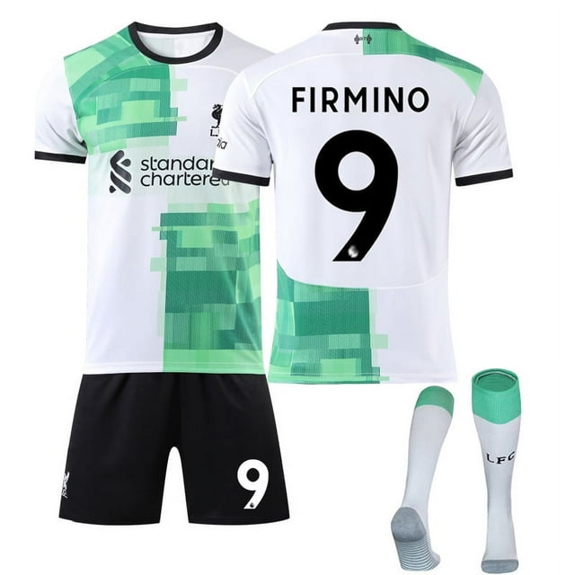 23/24 LFC Away Soccer Activewear No.9 FirMino Fans Training Football ...