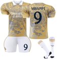 23/24 Madrid Dragon Pattern Yellow Special Version Soccer Activewear No ...