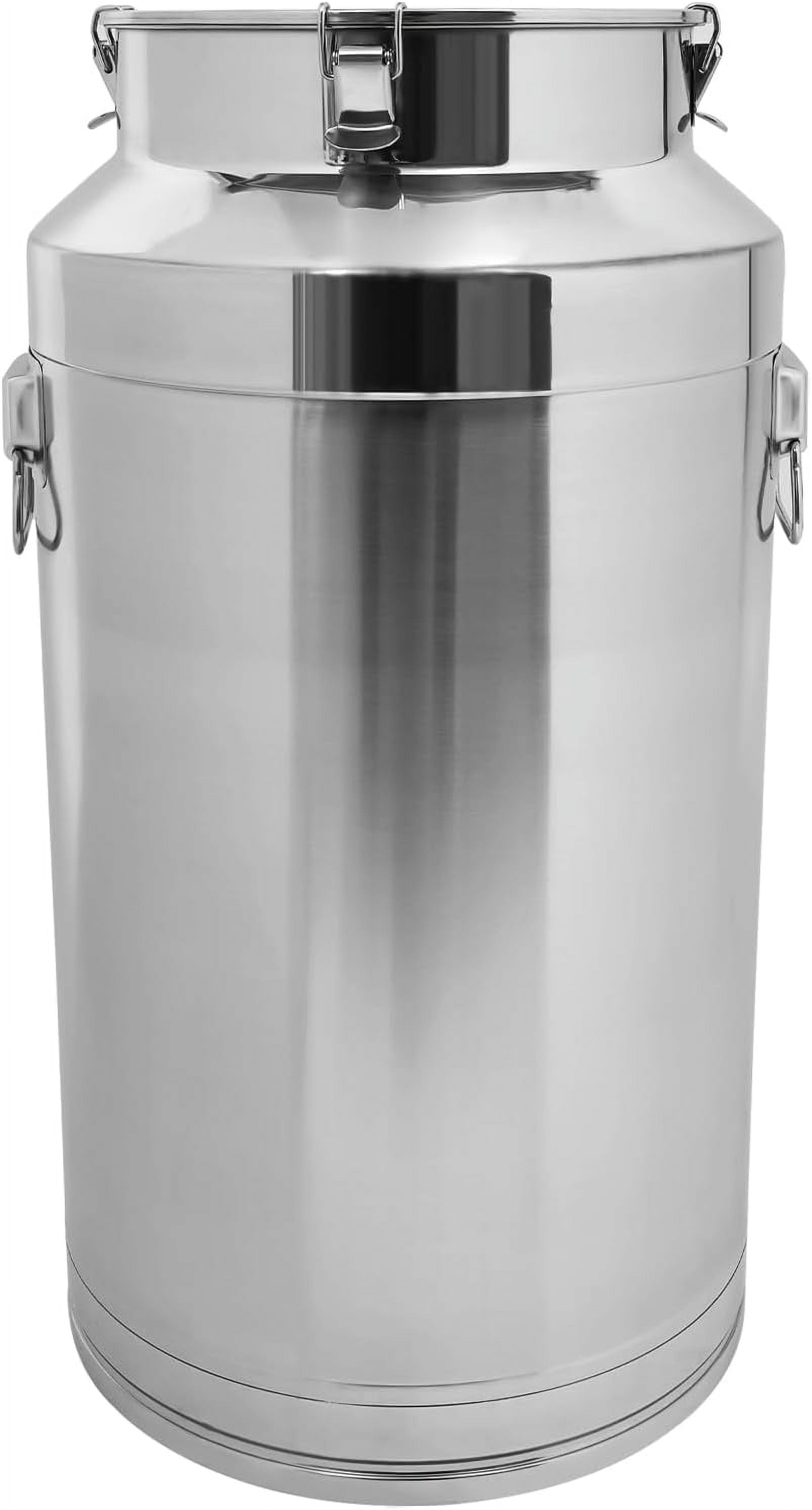 23.25Gal Stainless Steel Milk Transport Cans,304 Stainless Steel Milk ...