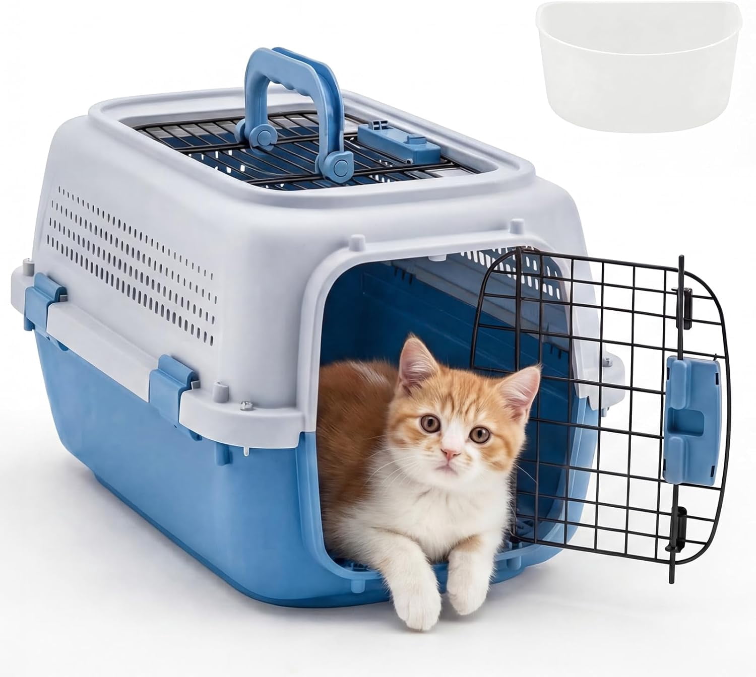 23" Hard-Sided Pet Carrier for Small Dogs & Cats, Airline Approved ...