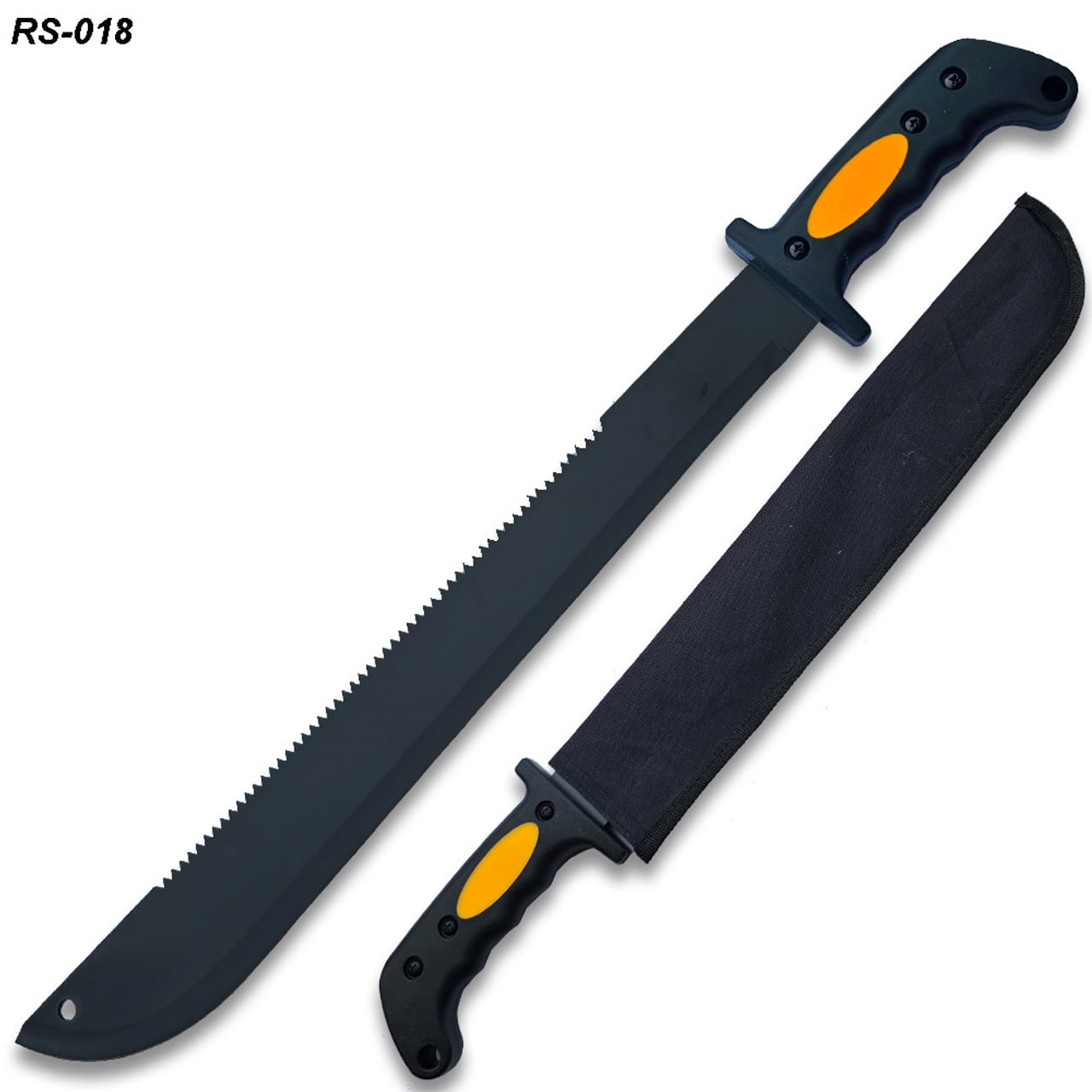 23.5" Fixed Blade Black Machete - Walmart.com